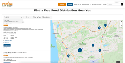 How to Use the Find Food Map to Find Free Food Near You – Feeding San Diego